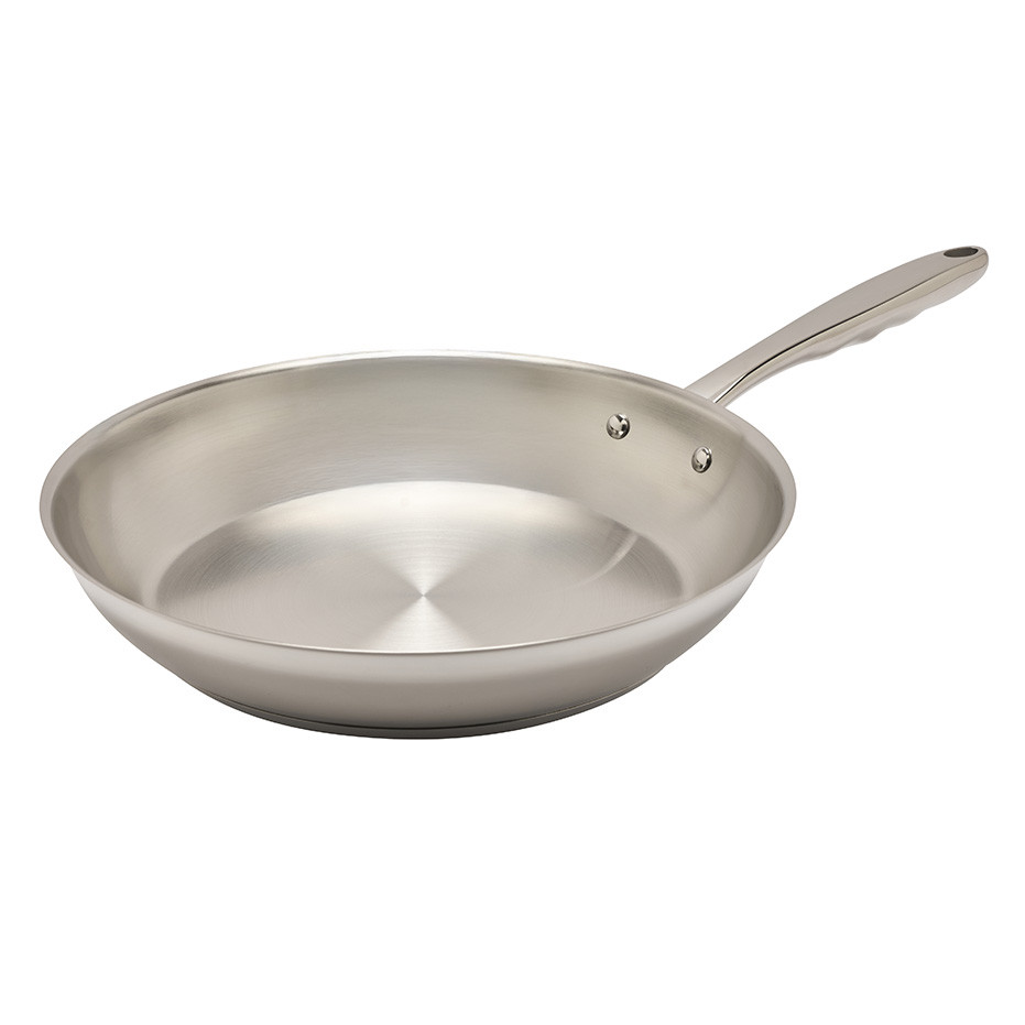 Lot de 3 poêles inox | Pradel France