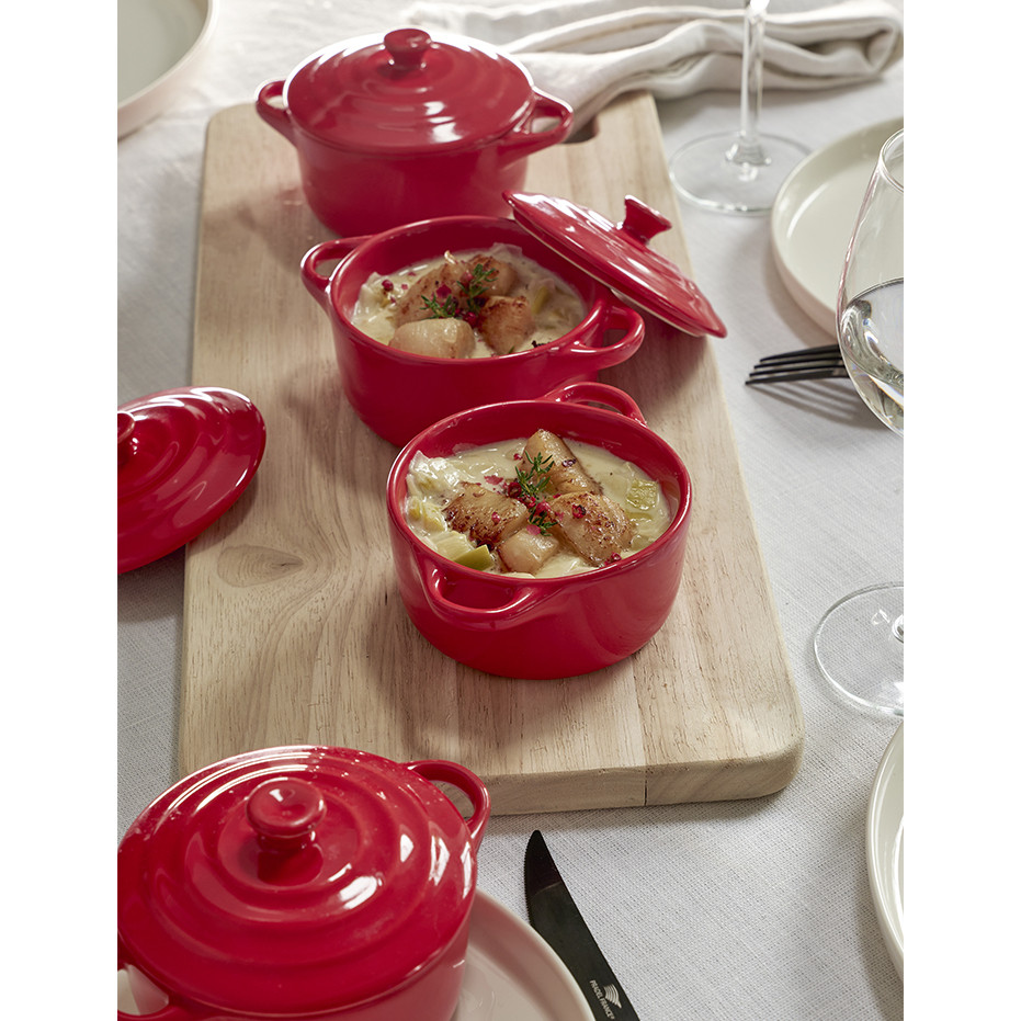 Lot de 4 mini-cocottes | Pradel France