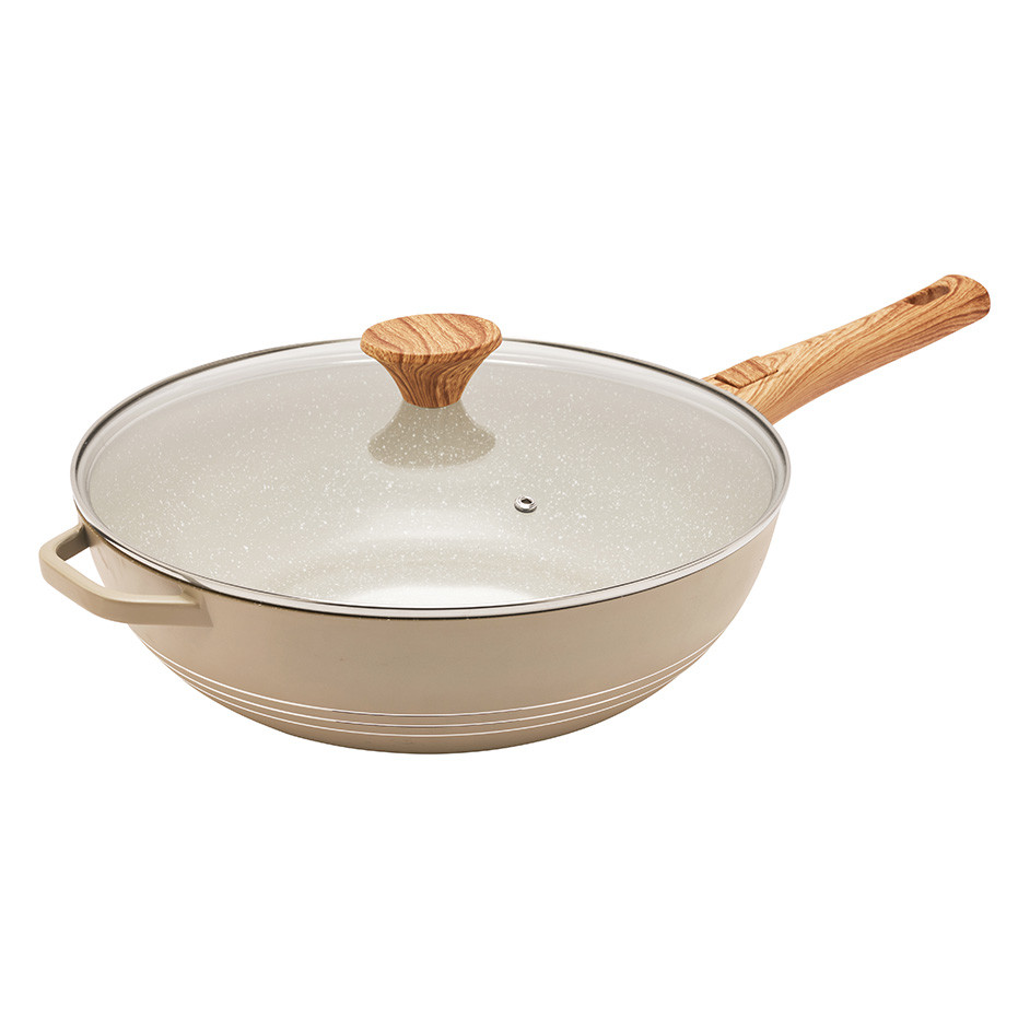 Wok avec couvercle "Organic" | Pradel France